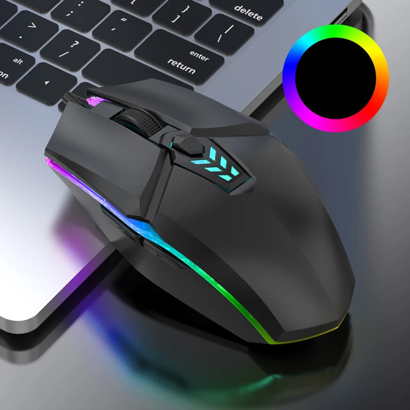 RGB Wired Gaming Mouse - 6 Buttons, Silent Mode, Great Ergonomics – YesBro